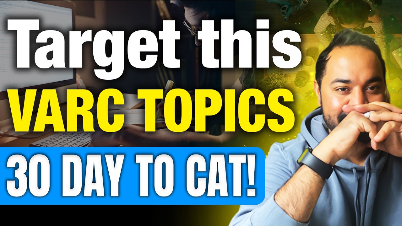 CAT VARC Must Practice These Topics | VARC Preparation Guide | CAT Exam ...
