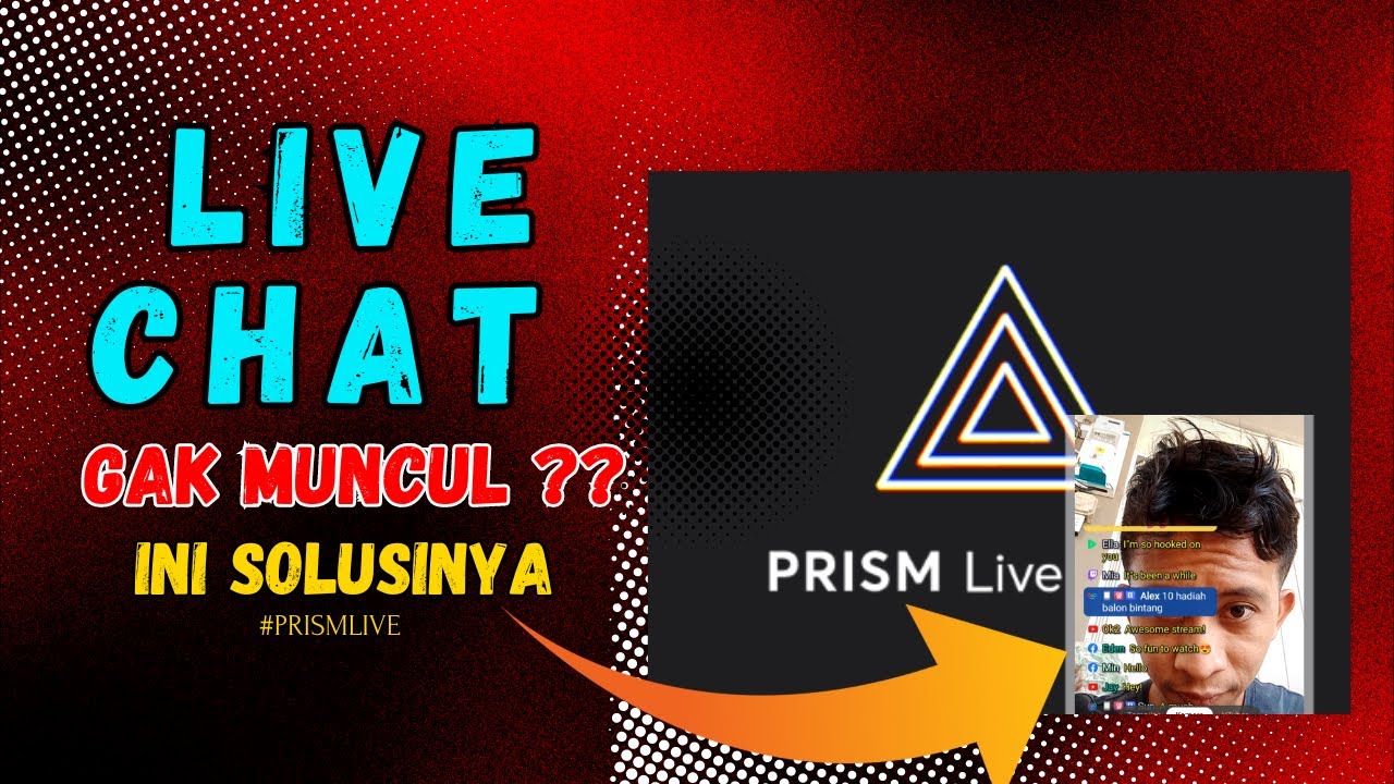 cara tampilkan Live chat di Prism live studio ‼️ - YouTube