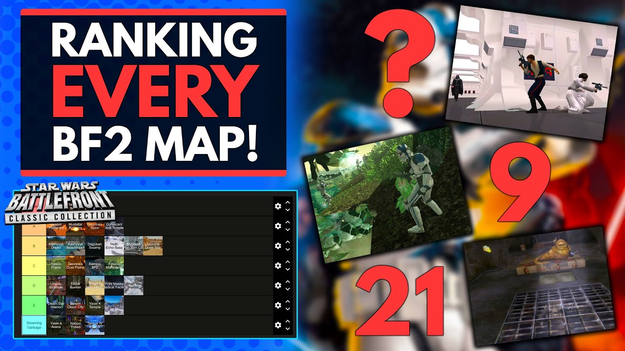 Ranking Every Classic Battlefront 2 Map! - YouTube