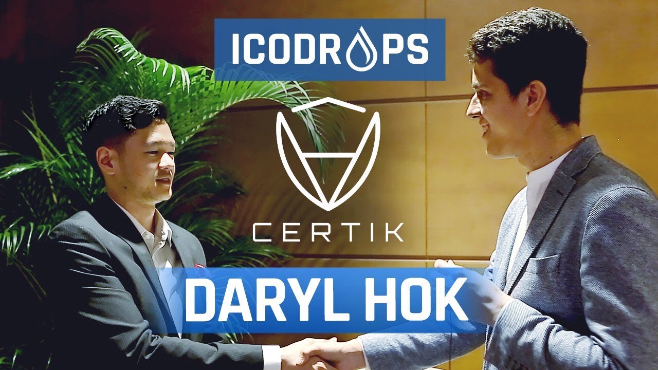 Interview with Daryl Hok - Certik | Consensus Singapore 2018 - YouTube