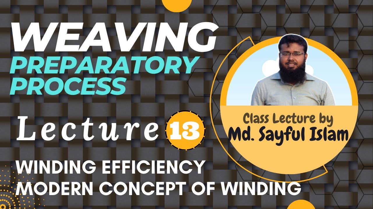 Weaving Preparatory Process | 13 | Winding Efficiency and Modern ...