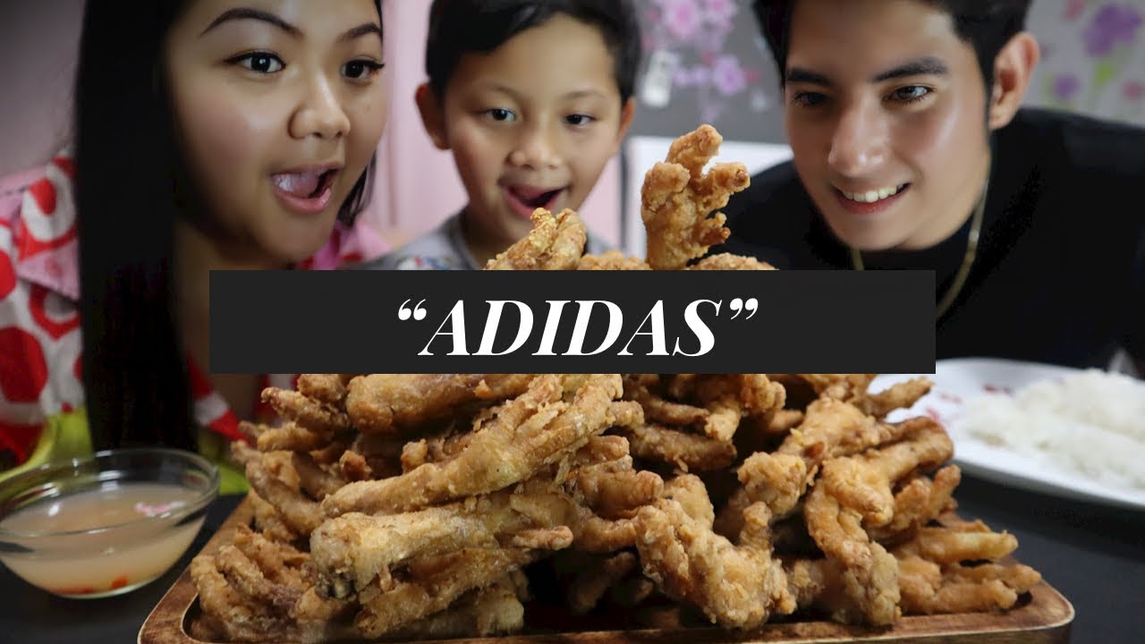 FRIED CHICKEN FEET “ADIDAS” MUKBANG!😋 | GAP SQUAD - YouTube
