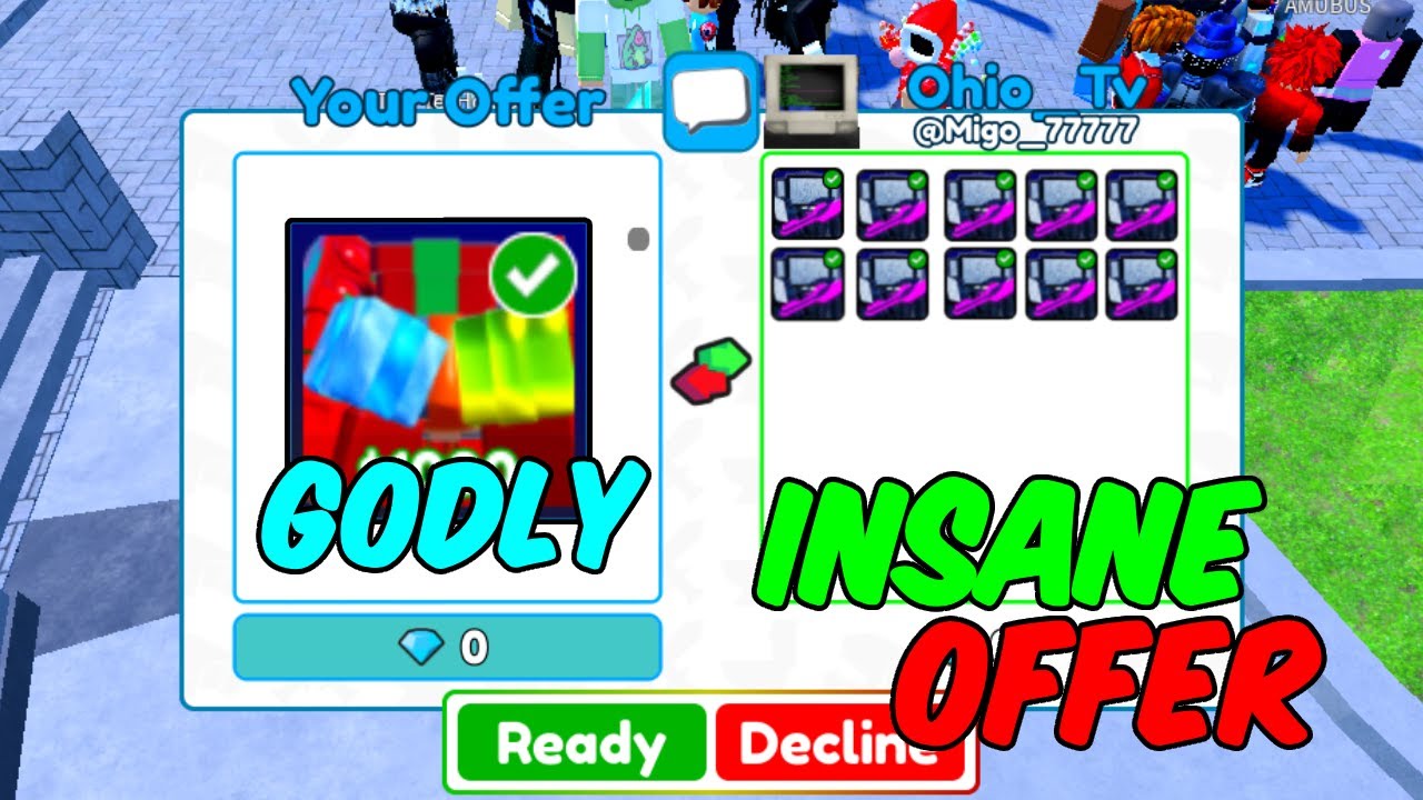 WHAT DO PEOPLE TRADE FOR *GODLY* TITAN PRESENT MAN!?! (Toilet Tower ...