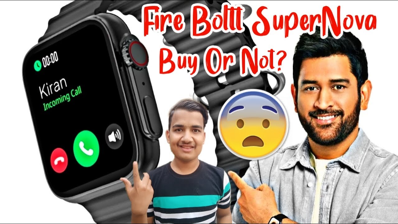 Fire Boltt Supernova Smartwatch Review, Boltt Supernova Price, Boltt ...