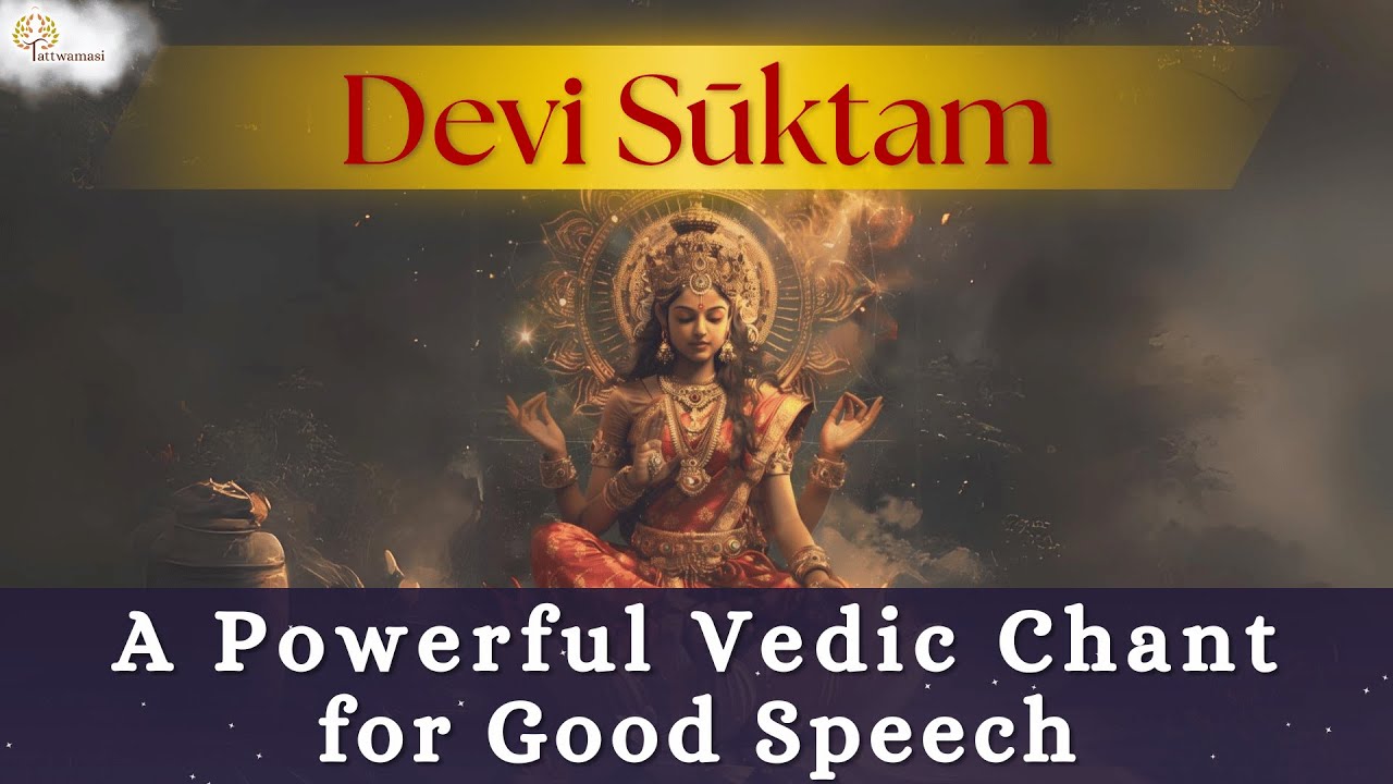 Devi Suktam. A Powerful Vedic Chant For Good Speech - YouTube