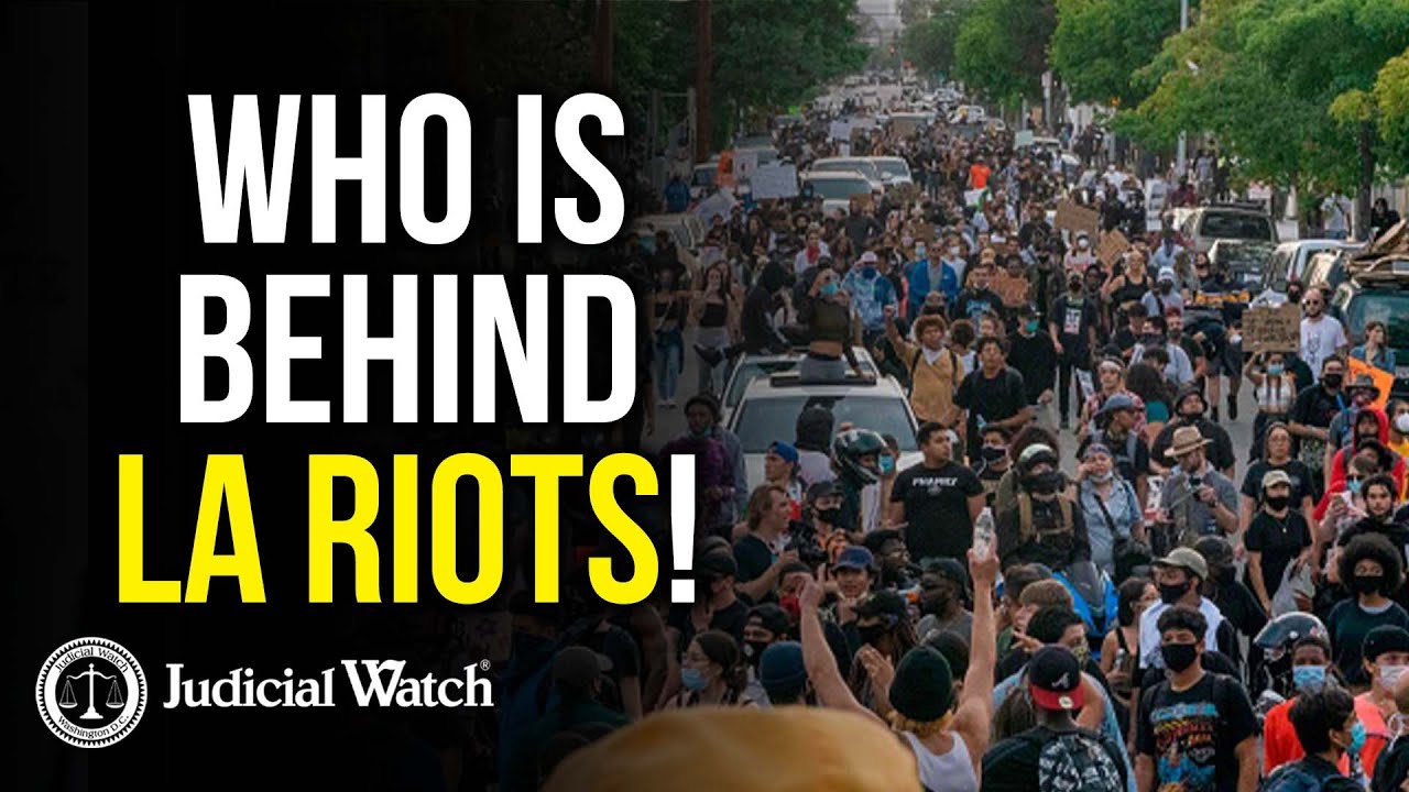 INSURRECTION! Who is behind LA Riots! - YouTube