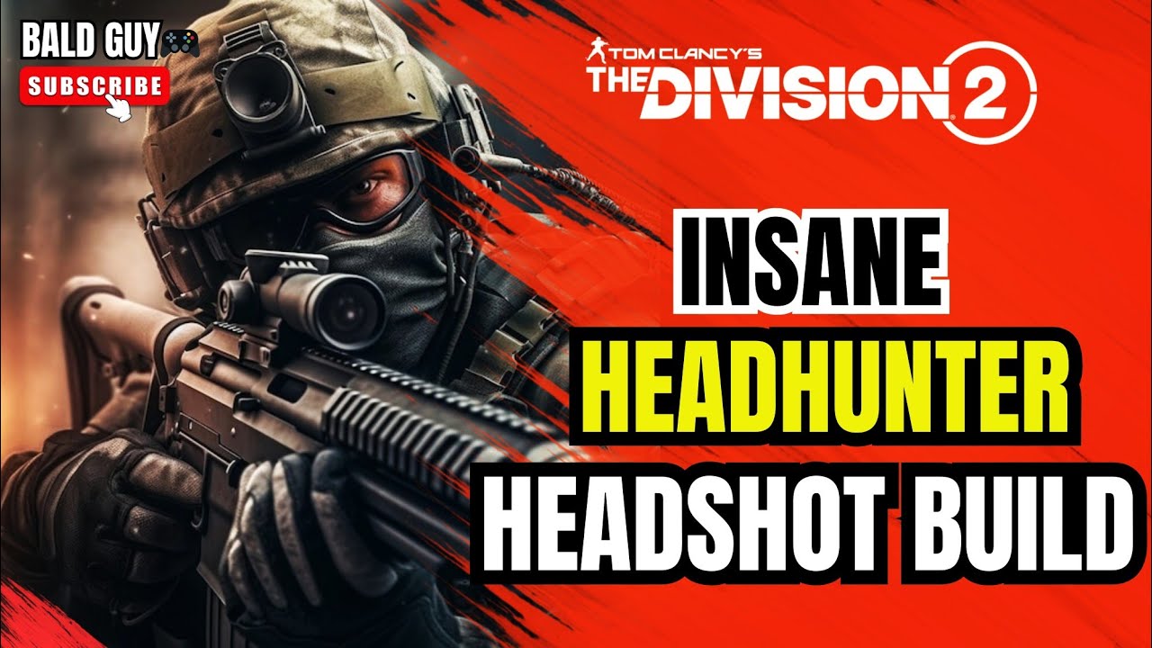 Top Headshot Build. Rifle. Marksman & Regulus. The Division 2 - YouTube