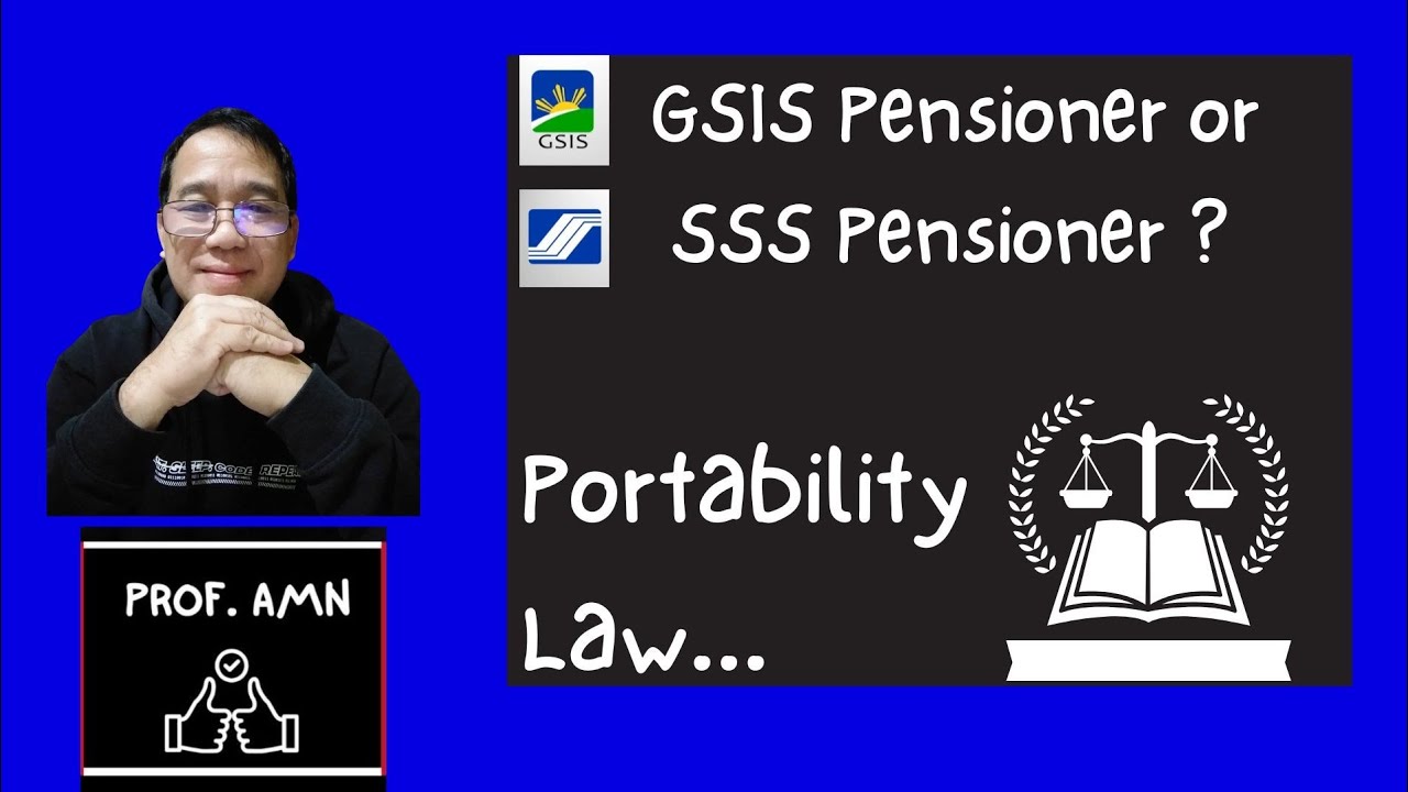 GSIS Pensioner or SSS Pensioner? Portability Law... - YouTube