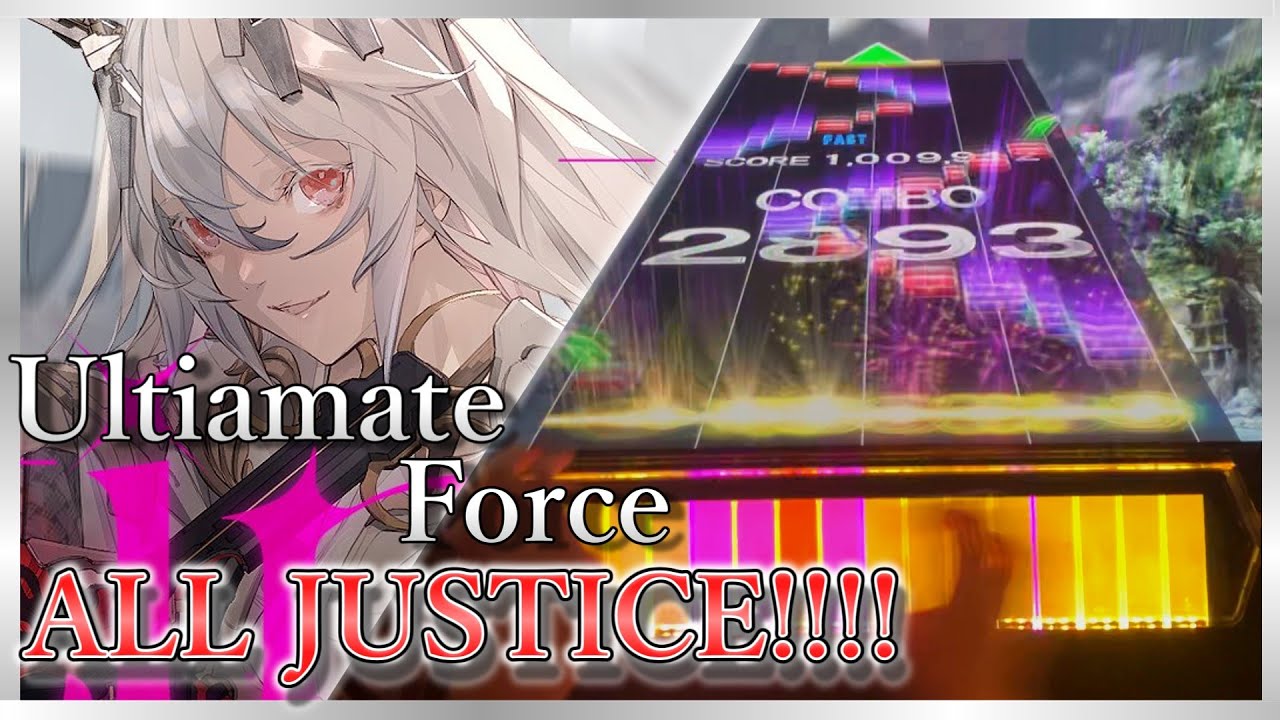 【CHUNITHM】Ultimate Force ALL JUSTICE!!!! - YouTube
