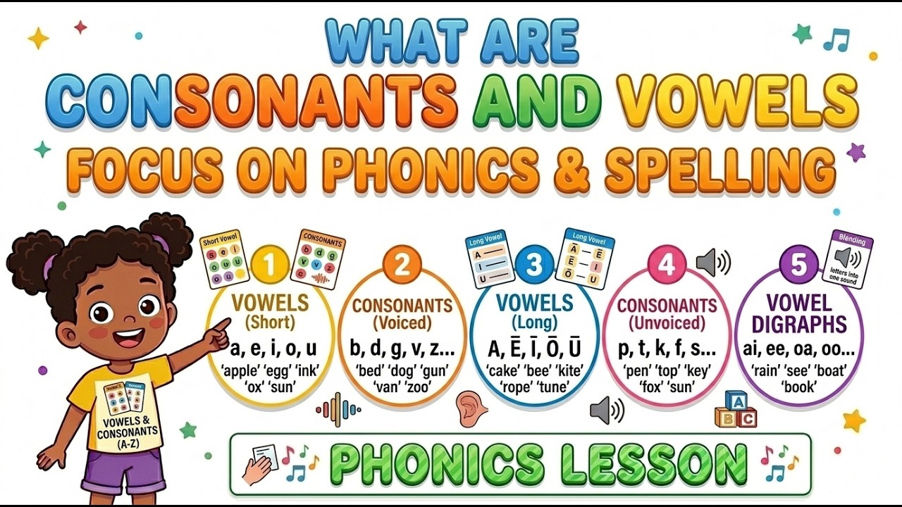 Vowels and Consonants: The Building Blocks of Words! - YouTube