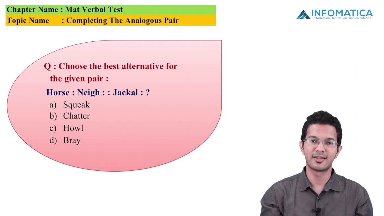 Completing The Analogous Pair Part 2 - YouTube