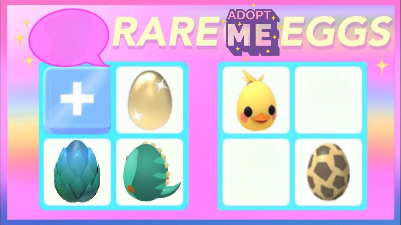 Opening Rare Eggs (Roblox Adopt Me) - YouTube
