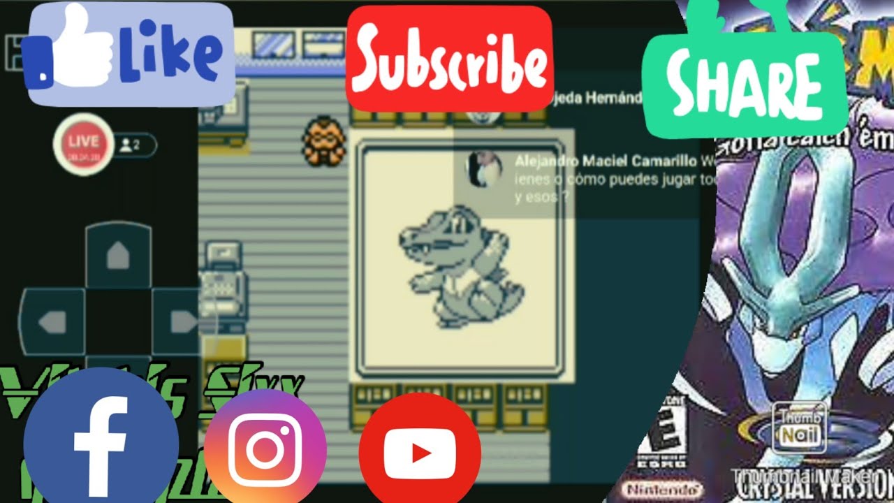 Gameplay Pokémon Crystal pt1 - YouTube