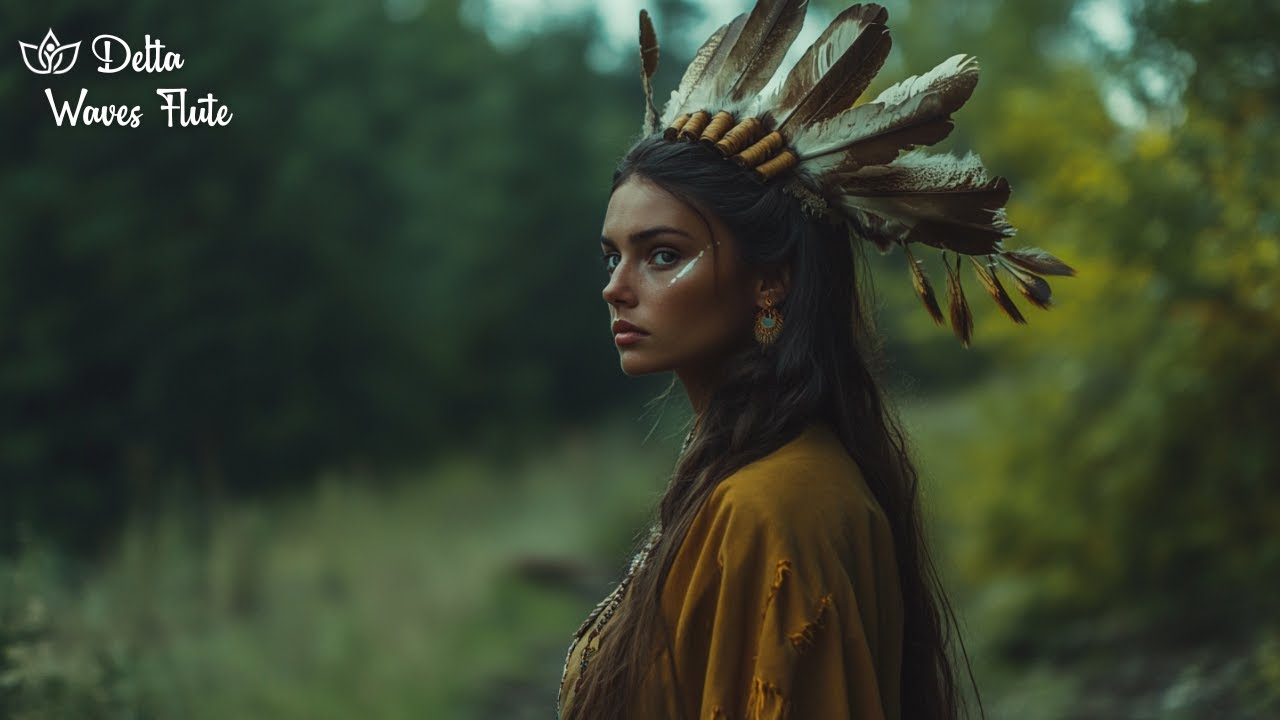 Low Frequency Delta Waves Find Inner Peace - Native American Flute Healing Meditation - YouTube