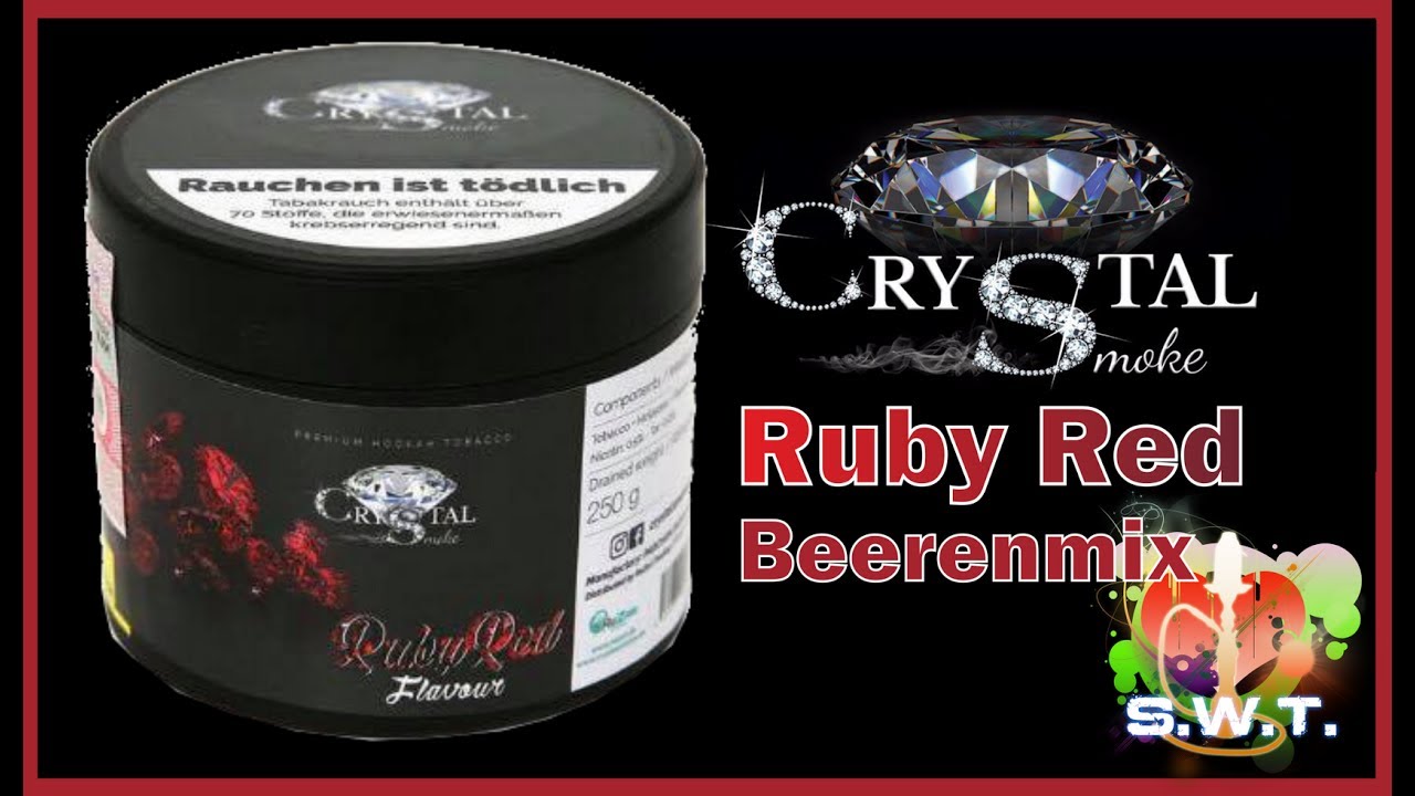 Crystal Smoke Ruby Red Tobacco - YouTube