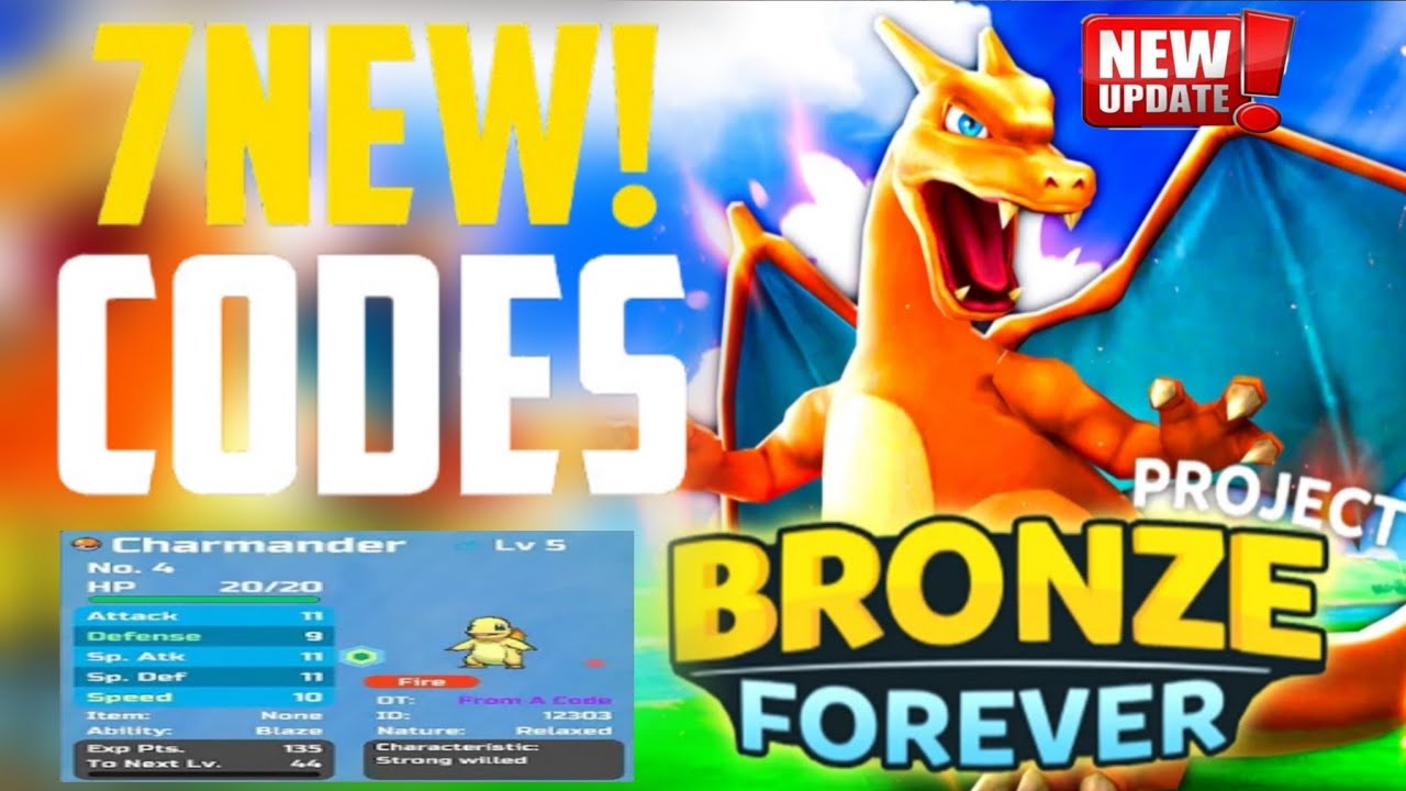 *NEW* POKEMON PROJECT BRONZE FOREVER CODES OCTOBER 2024! ROBLOX PROJECT ...
