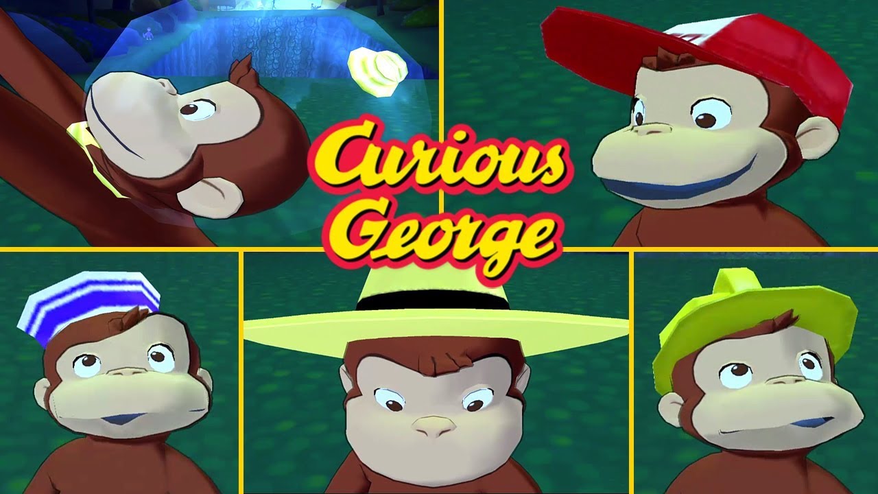 Curious George All Costumes (Gamecube, PS2, XBOX) - YouTube