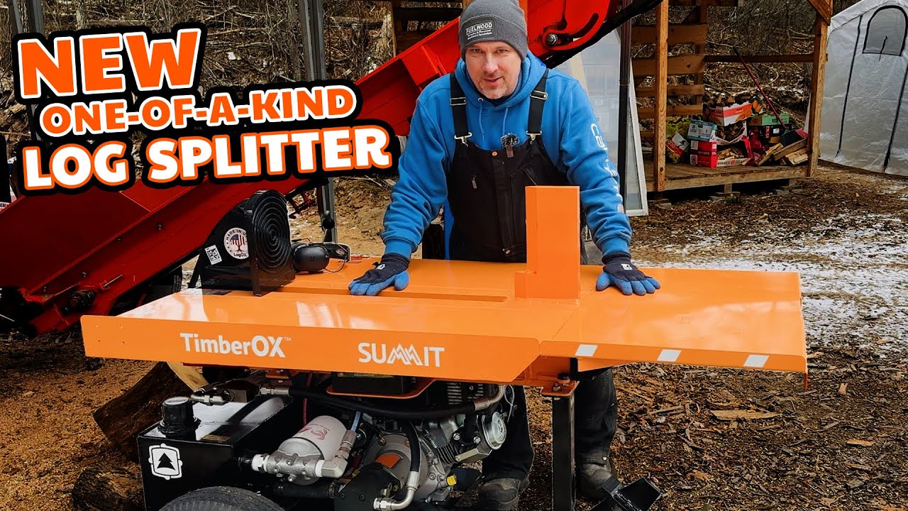 THIS Log Splitter is a HOME RUN for the Homeowner - The TimberOX Summit ...