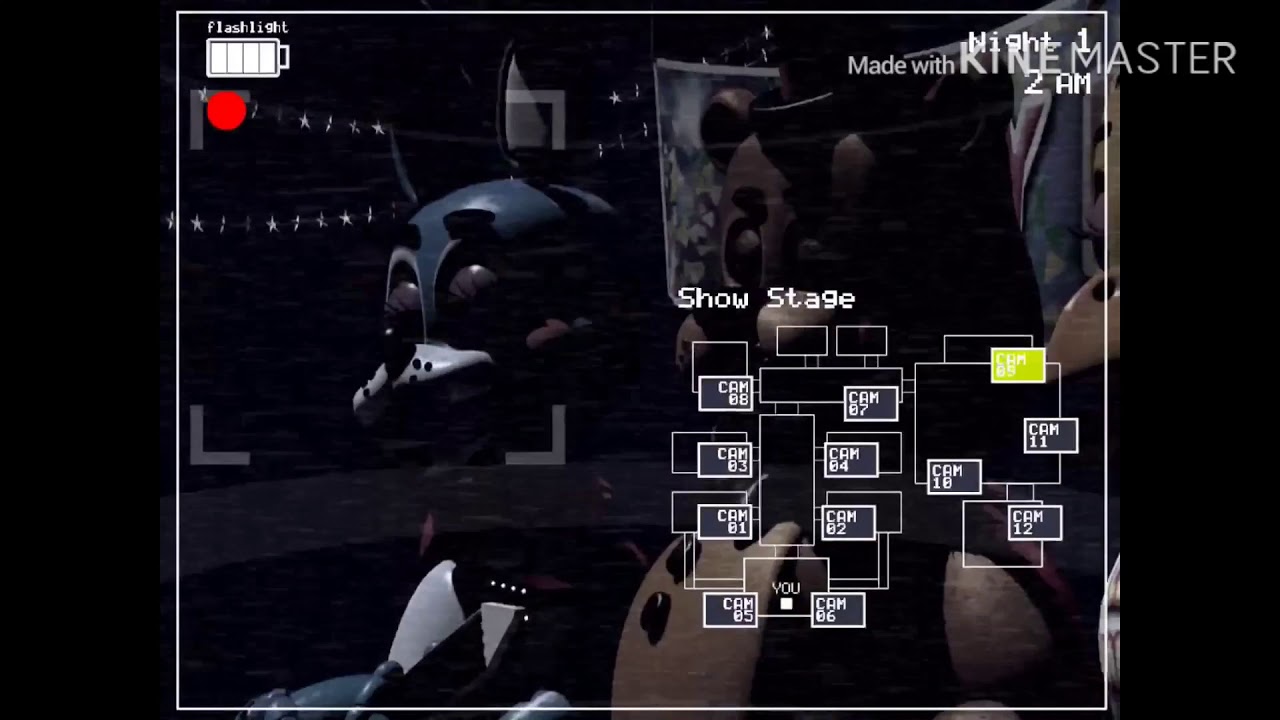 Fnaf gameplay (night 1) - YouTube