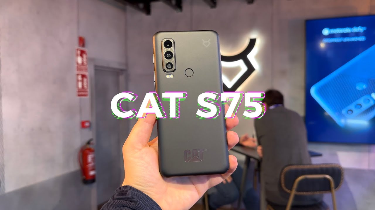 Премиера на CAT S75 - устойчив смартфон със сателитна комуникация - YouTube