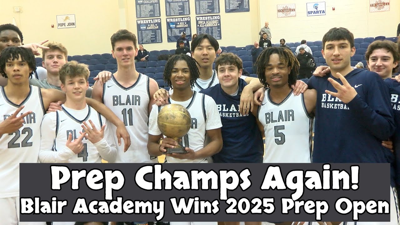 Blair Academy 88 Patrick School 75 | NJ Prep Open Championship | Deron ...