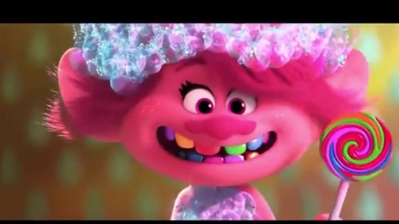 trolls just wanna have fun singing with music video - YouTube