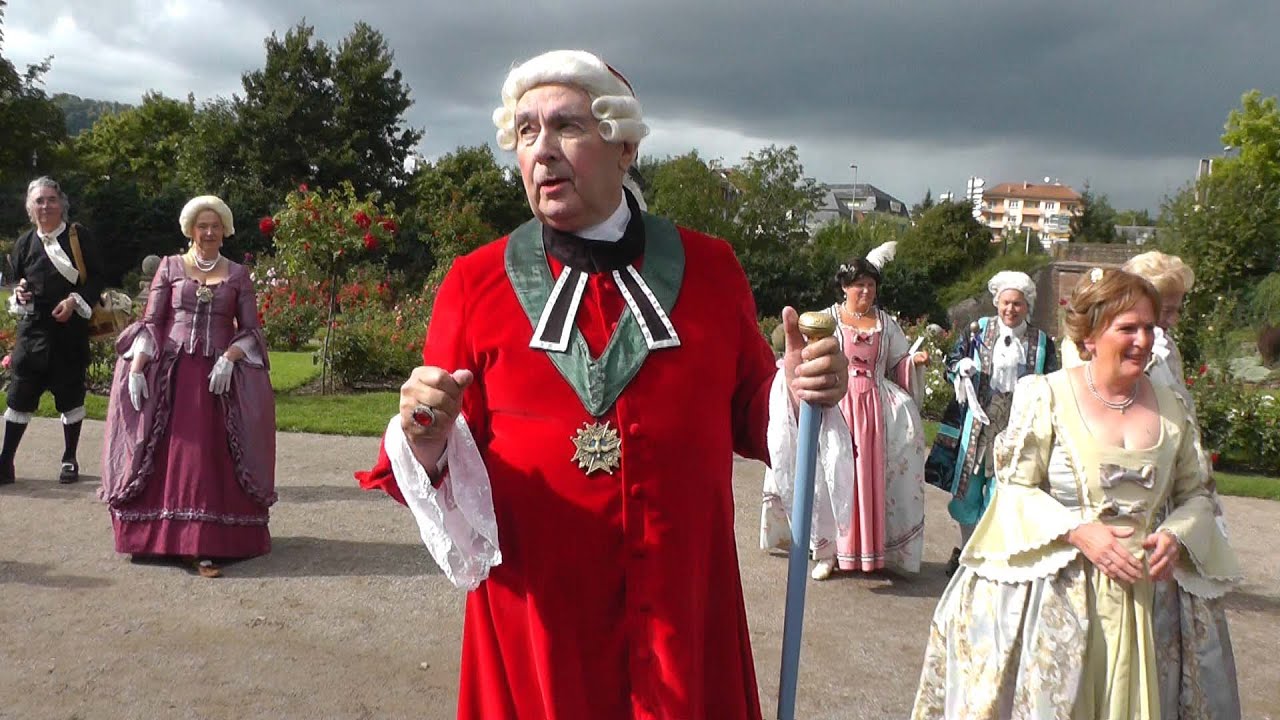 La visite du cardinal Louis René de Rohan Guéménée à la roseraie de ...