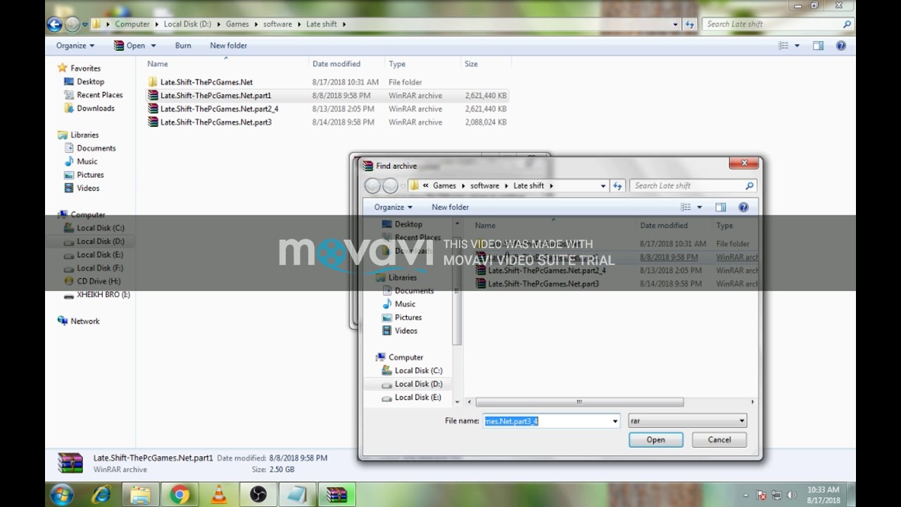 amazing game and easy to installing late shift - YouTube