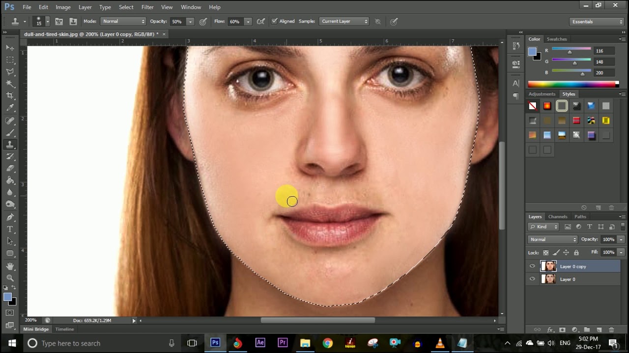 How to edit a dull photo || adobe photoshop cs6 || turorials - YouTube