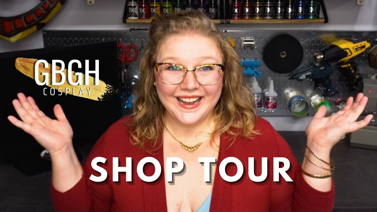 Cosplay Workshop Tour! - YouTube