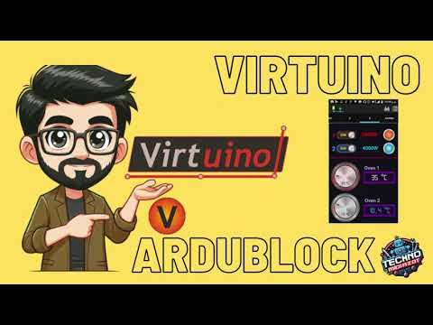 Virtuino 6 - Comment se connecter en bluetooth - YouTube