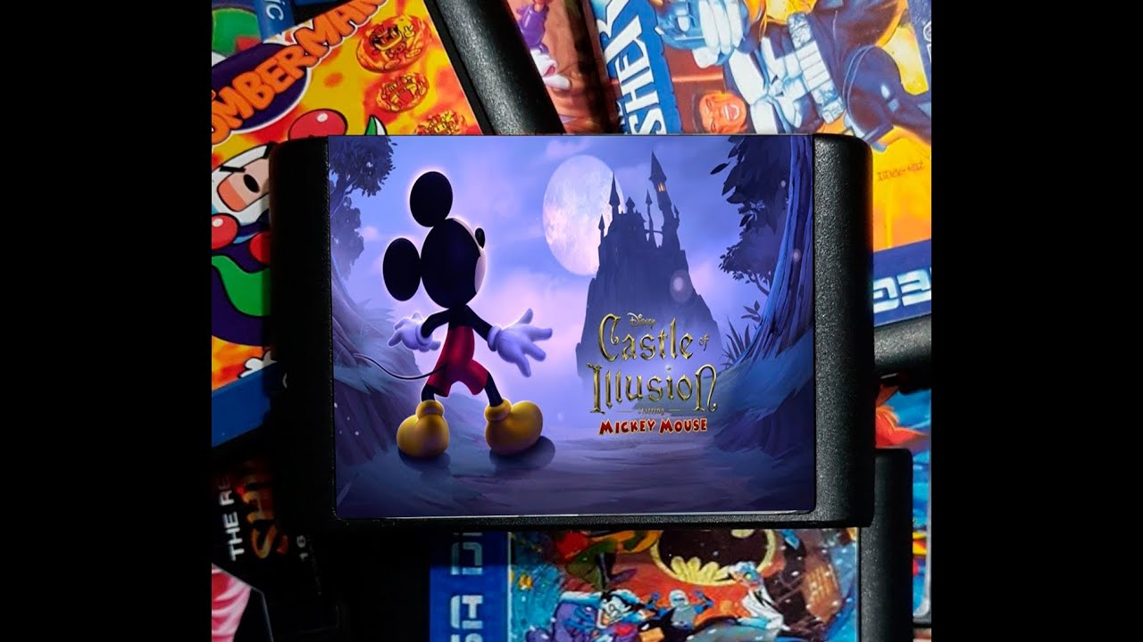 Castle of Illusion Starring Mickey Mouse Genesis Mega Drive Game play ...