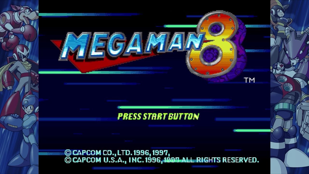 Mega Man 8 (Saturn) - Opening & Intro Stage - YouTube