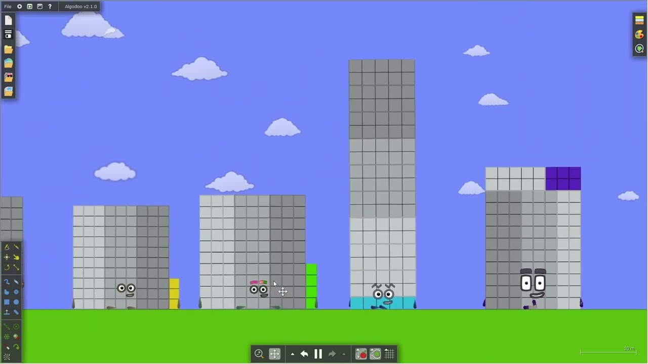 Numberblocks 91 to 100 - YouTube