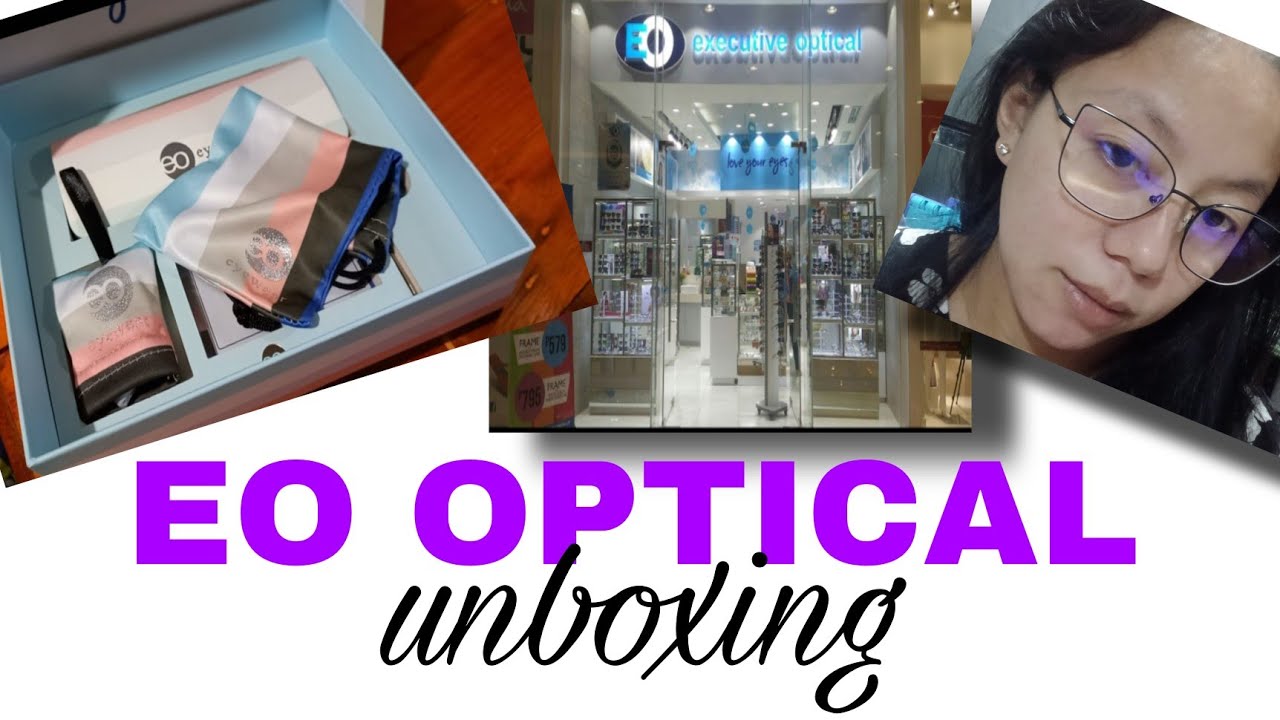 EO executive optical unboxing/justmekathy - YouTube