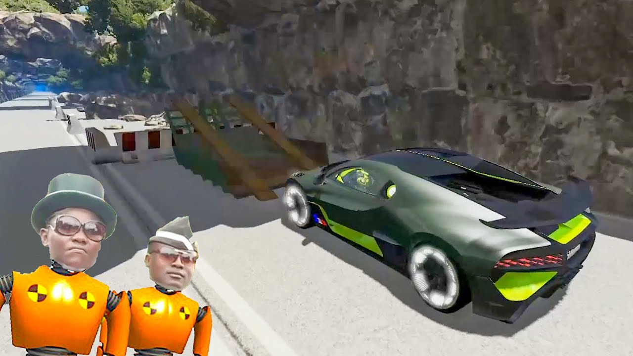 Jumps & Cliff Drops #13 BeamNG Drive MEME Dance coffin - YouTube