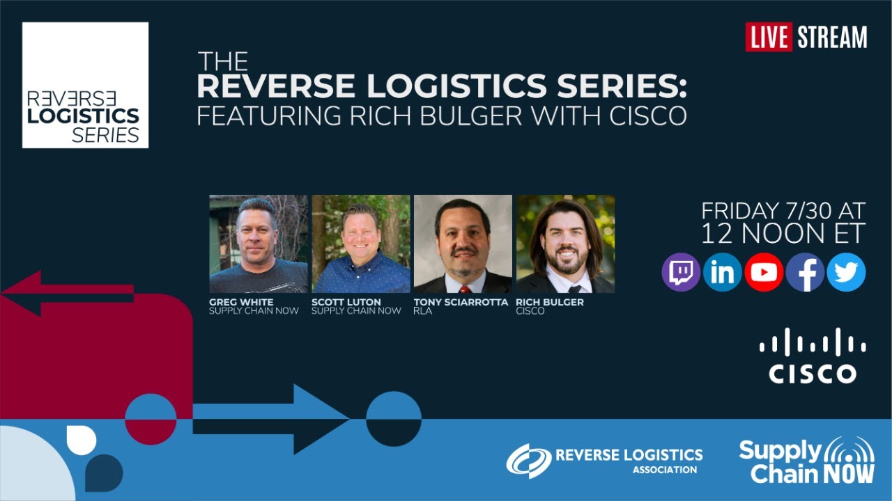The Reverse Logistics Series: Featuring Rich Bulger with Cisco - YouTube