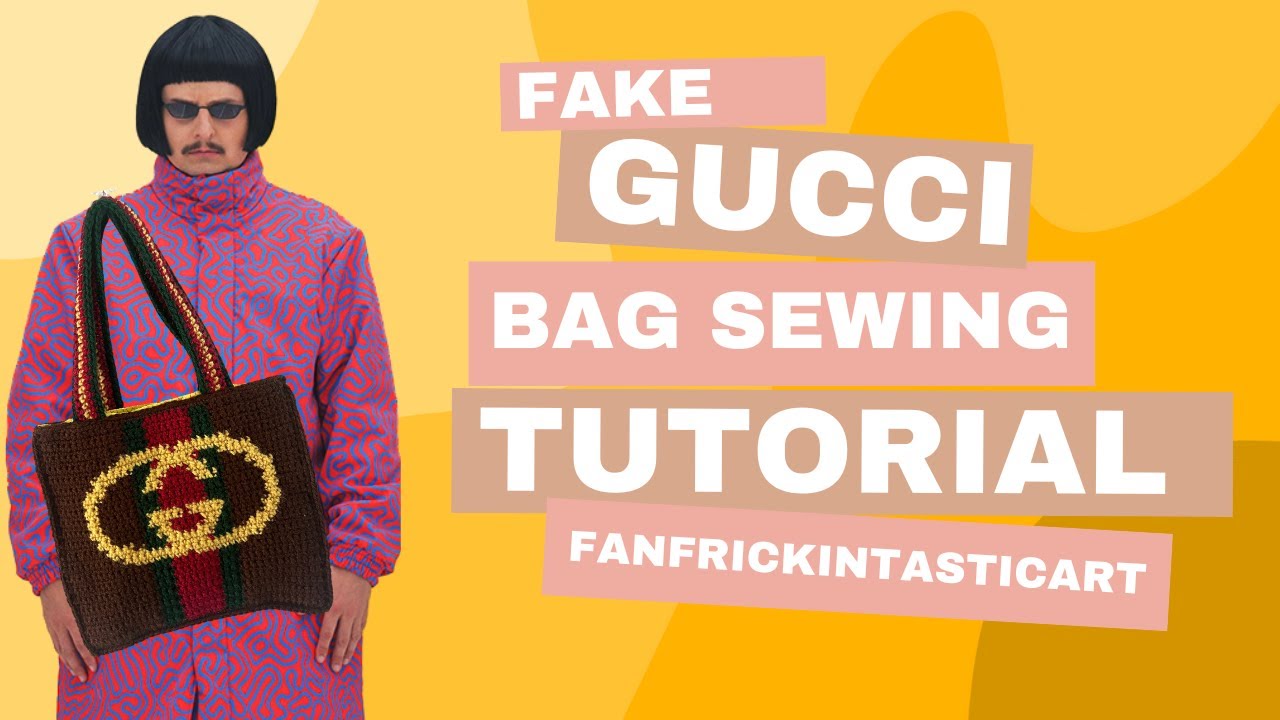 Fake Gucci Bang Sewing Tutorial - YouTube