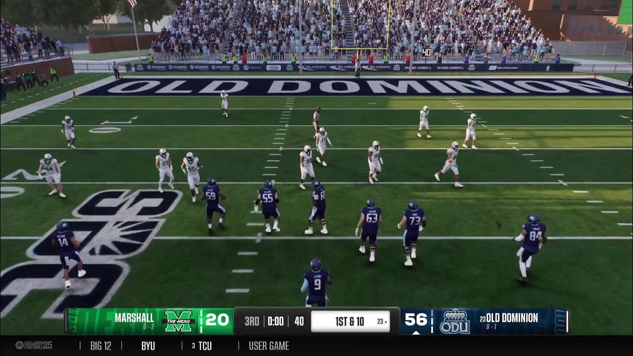 Old dominion Vs Marshall - YouTube