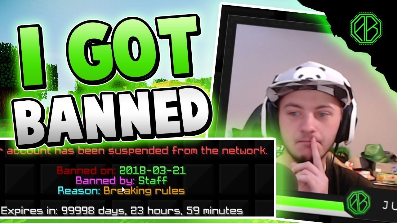 GETTING BANNED ON MY OWN SERVER! - YouTube