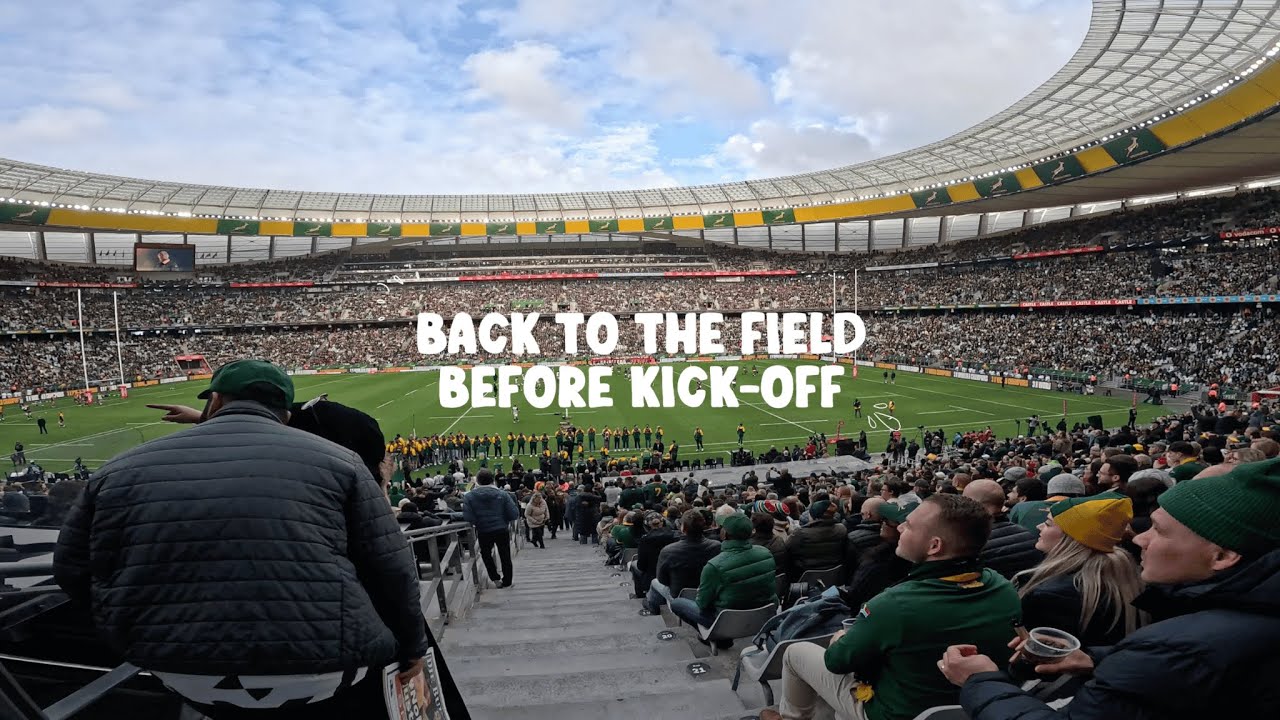 🇿🇦🤳 MATCHDAY VLOG | SuperSport Digital Producer | Springboks vs ...