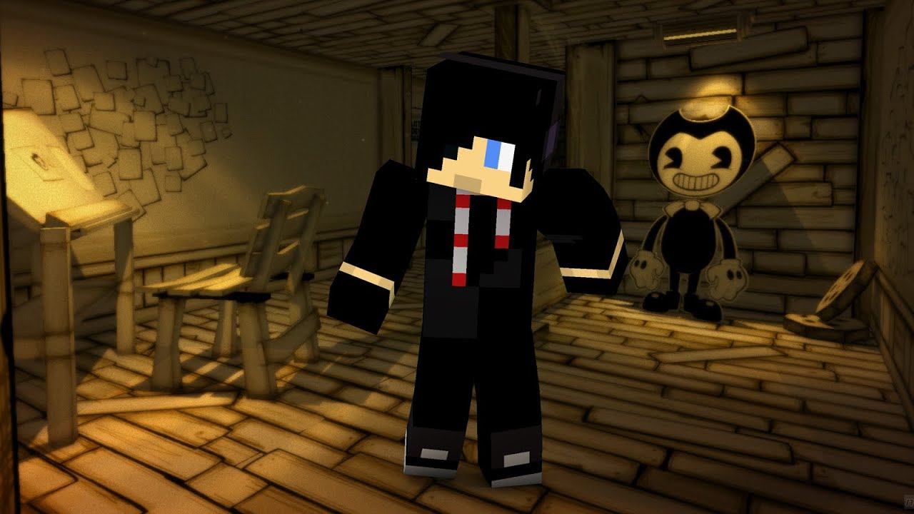 Bendy And The Ink Machine Chapter 1 Recreated In Minecraft - YouTube