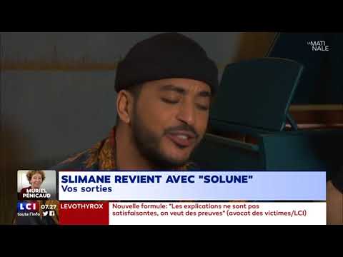 Solune, 2e album de Slimane (La Matinale LCI) - YouTube