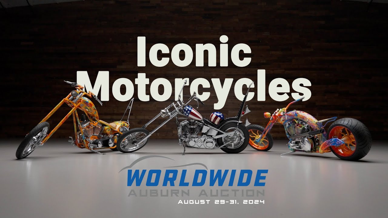 Iconic, Artistic Motorcycles at the Auburn Auction - August 29-31, 2024 ...
