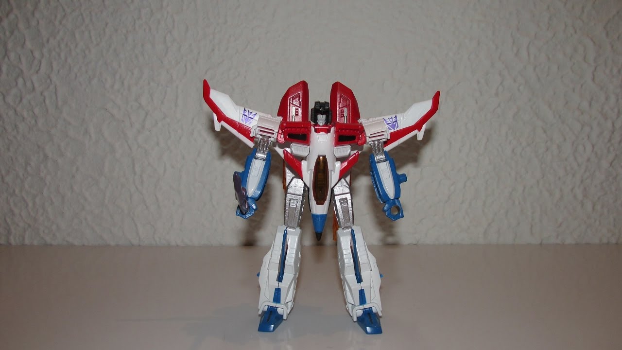TRANSFORMERS GENERATIONS CUSTOM STARSCREAM - YouTube