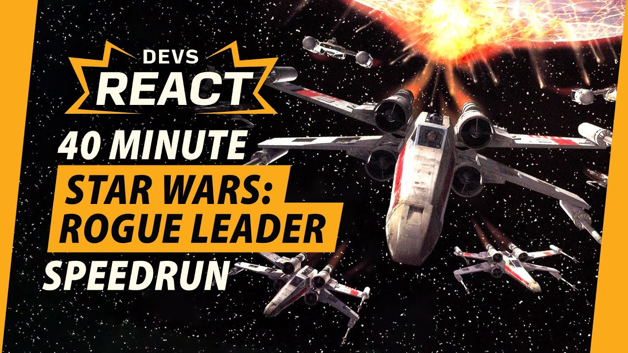 Star Wars: Rogue Leader Developers React to 40 Minute Speedrun - YouTube