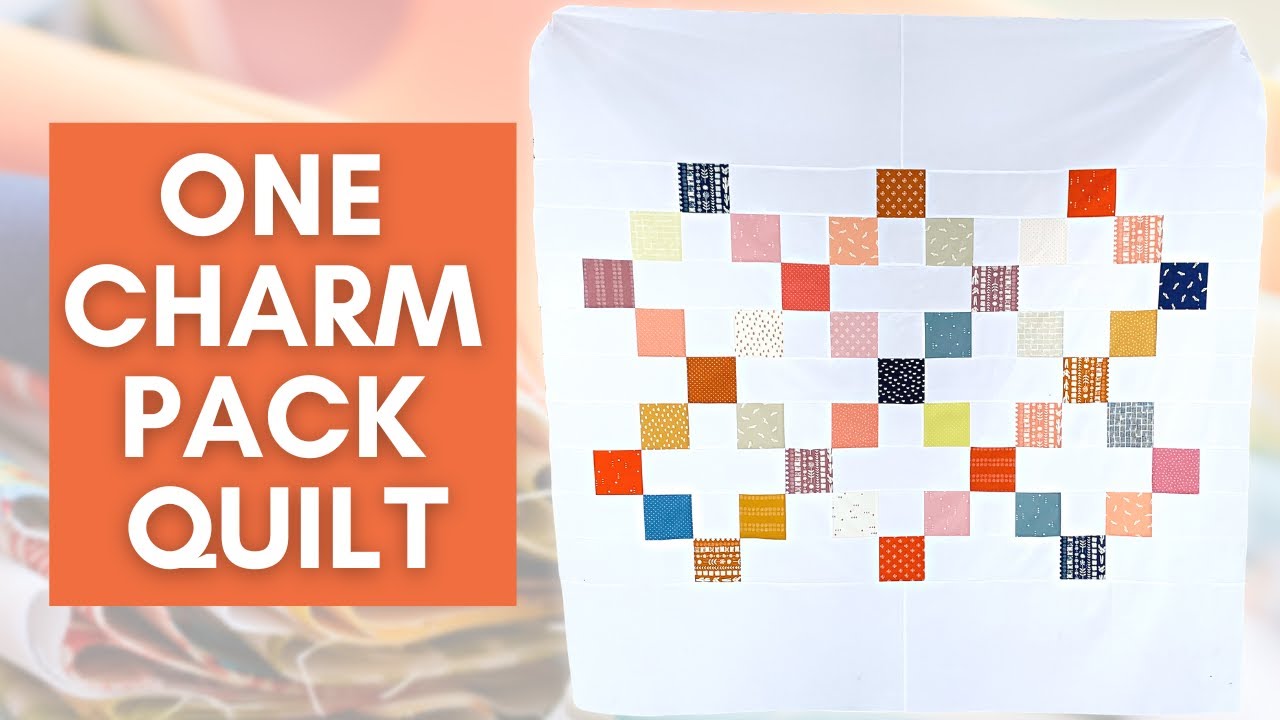 Charm Pack Quilt Pattern | Free Throw Size Quilt Pattern | Free Quilt ...