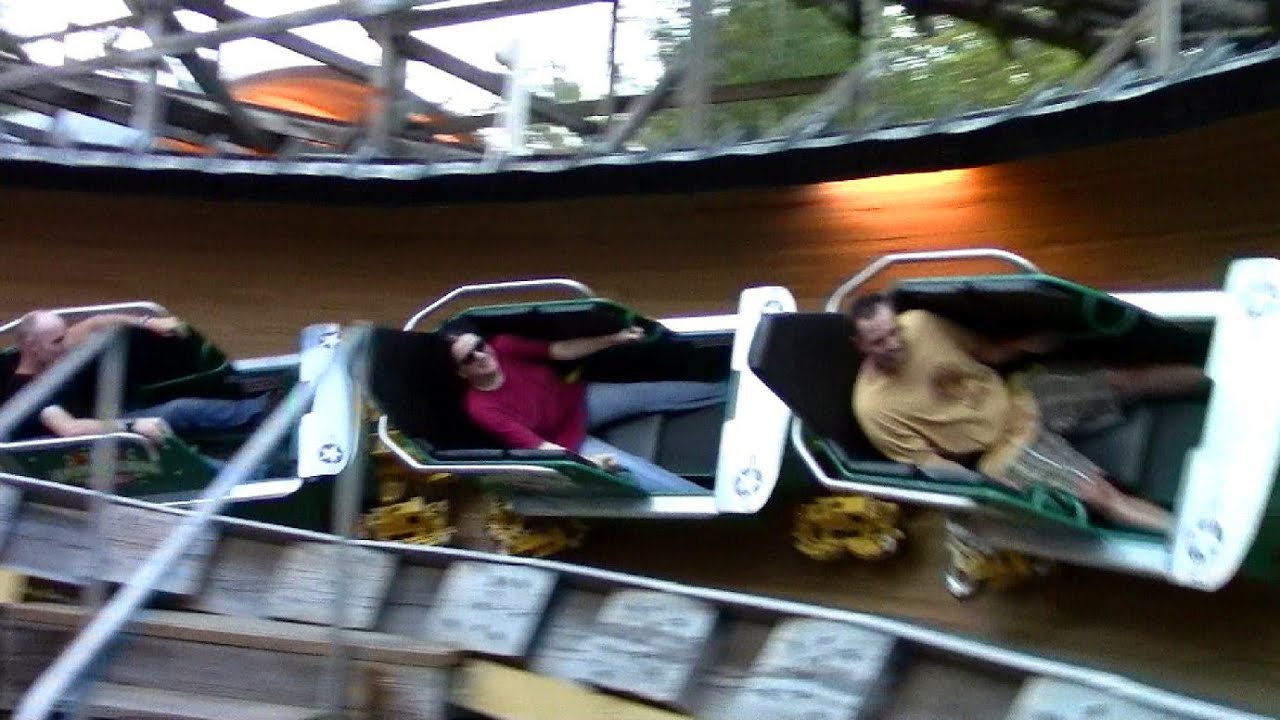 Flying Turns opening ceremony with queue & off-ride footage HD Knoebels ...