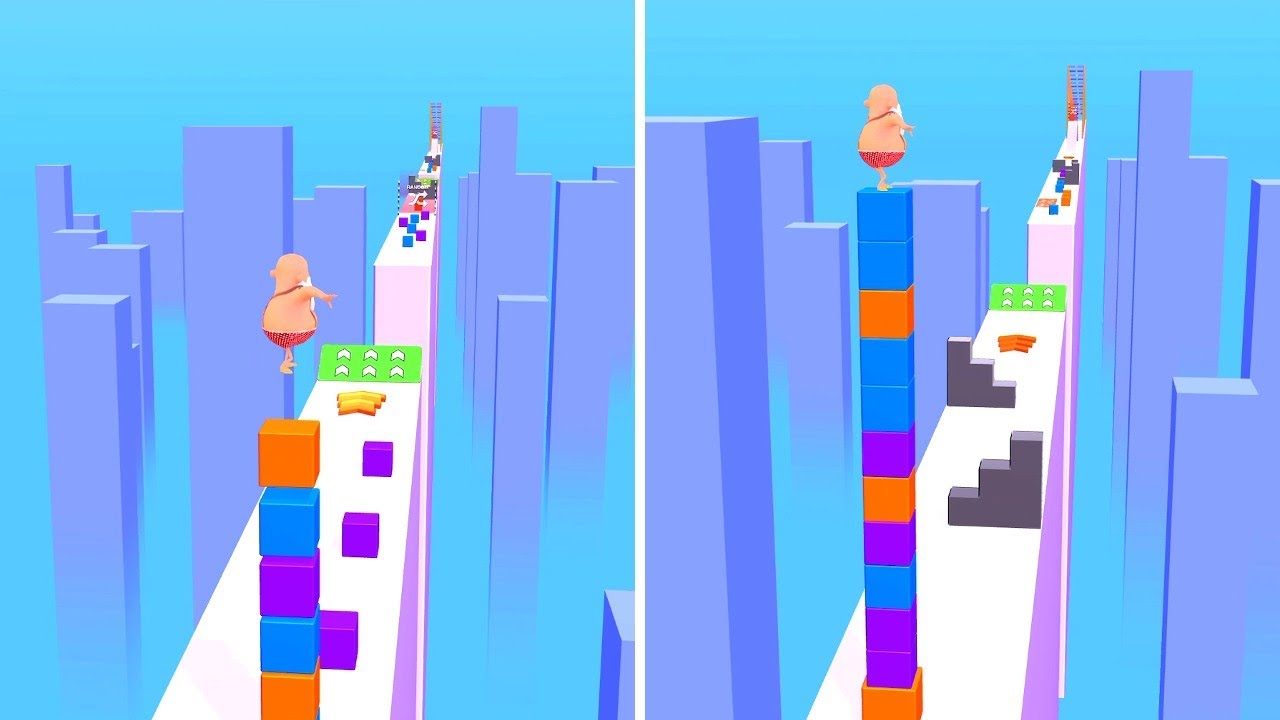 Matching Cubes 🍅😖💩 All Android IOS Levels walkthrough Gameplay lvl 1-2 ...