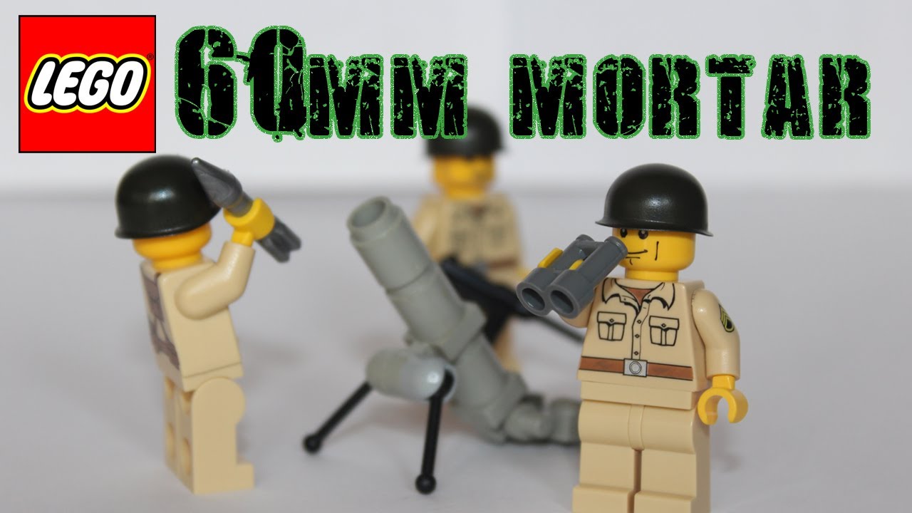 LEGO Instructions - 60 mm mortar - YouTube
